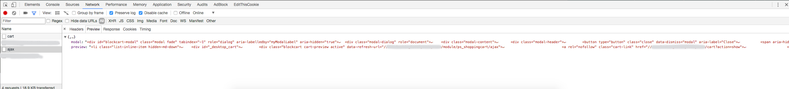 Add to cart modal not working on mobile · Issue #16971 · PrestaShop ...