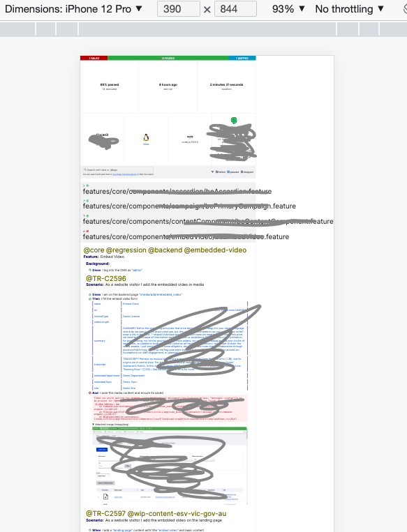 Mobile Friendly Report · Issue 237 · Cucumber Html Formatter · Github