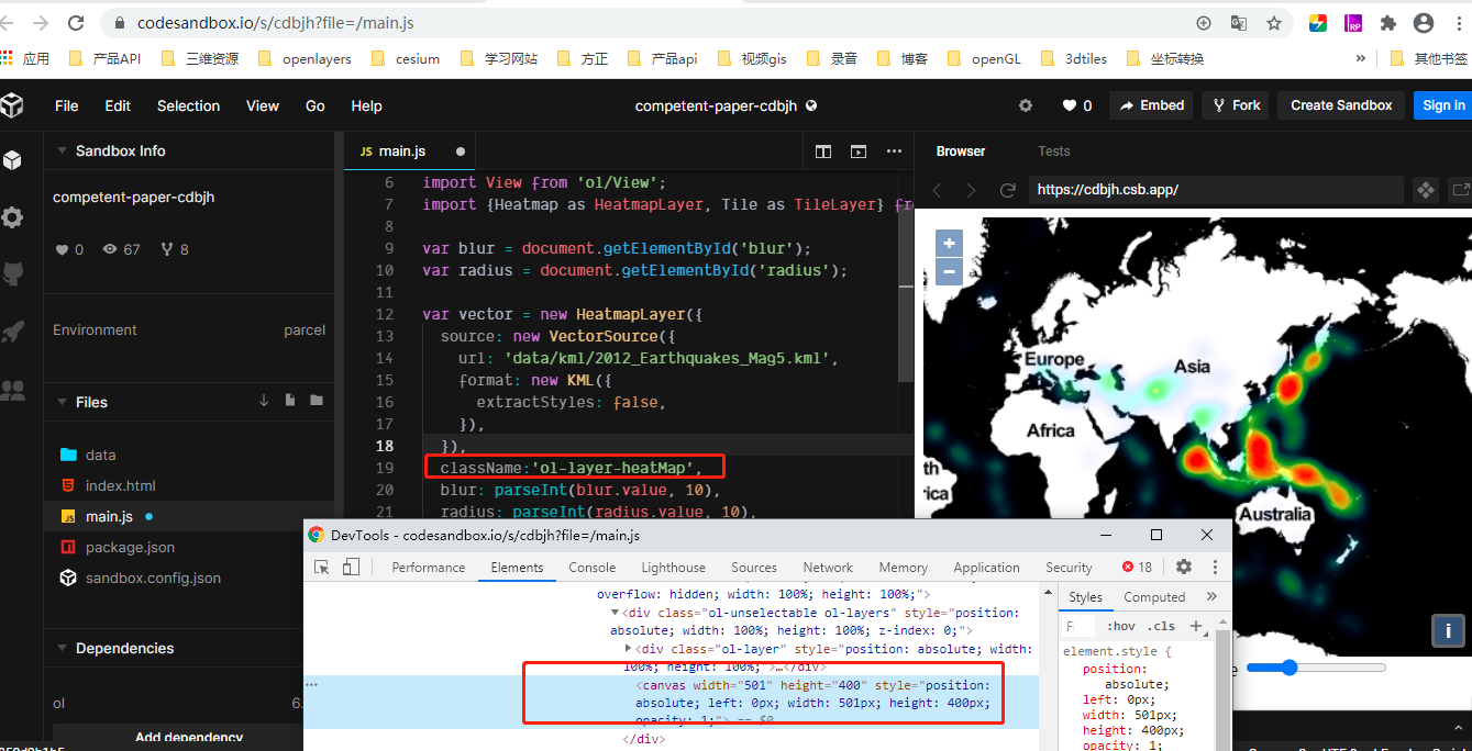 The className setting in ol.layer.HeatMap does not work · Issue #11542 · openlayers/openlayers ...