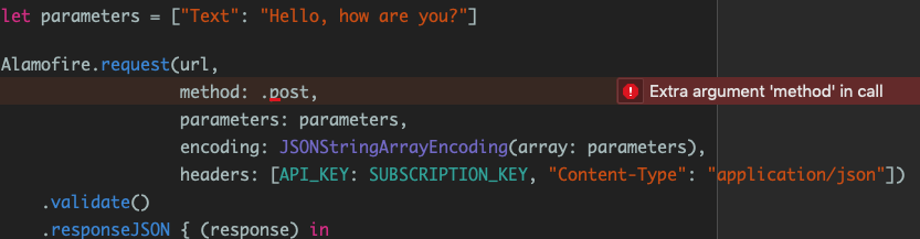 POST method using JSONStringArrayEncoding is not working · Issue #2643 · Alamofire/Alamofire ...