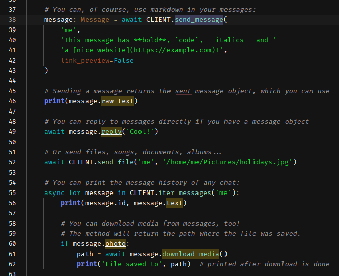How to fix syntax highlighting in PyCharm? · Issue #4030 · LonamiWebs/Telethon · GitHub