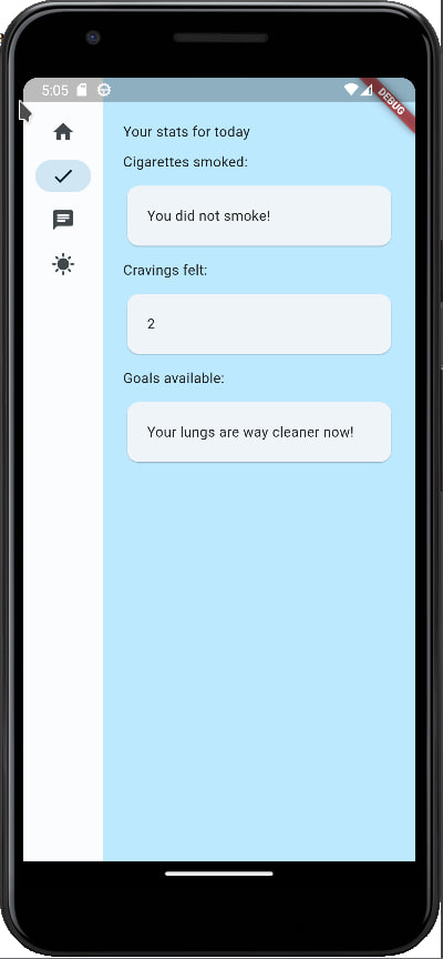GitHub - maxxkim/flutter_smoke: An app for smoking quitters written in Dart