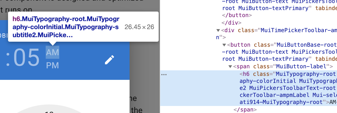 [DatePicker] Accessibility issue regarding heading · Issue #24174 · mui/material-ui · GitHub