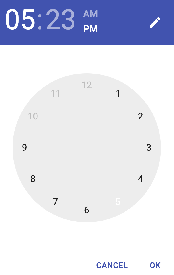 Timepicker Pointer For The Selected Time Is Not Displayed · Issue 