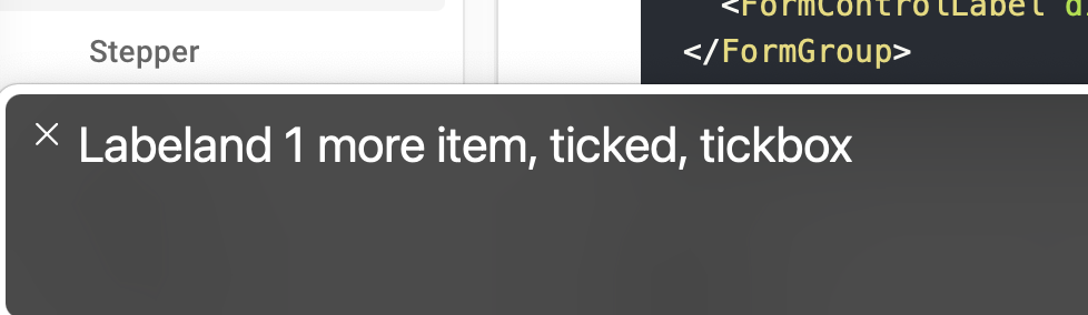 [Checkbox] a11y issue Safari VoiceOver · Issue #25531 · mui/material-ui · GitHub