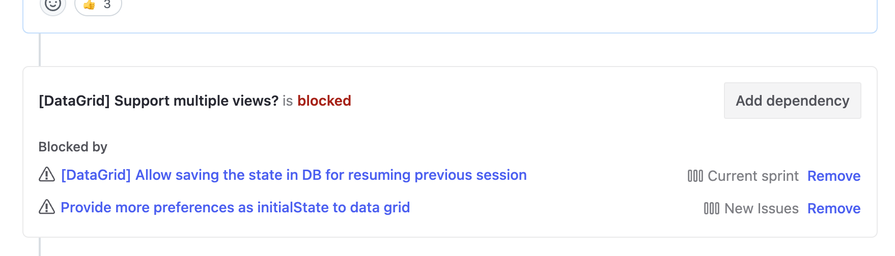[data grid] Support multiple views? · Issue #3520 · mui/mui-x · GitHub