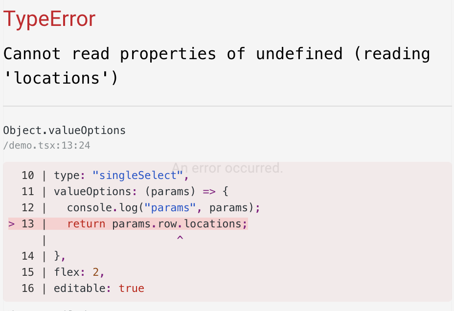 [data grid] Filtering with `type: singleSelect` and dynamic `valueOptions` · Issue #6686 · mui ...