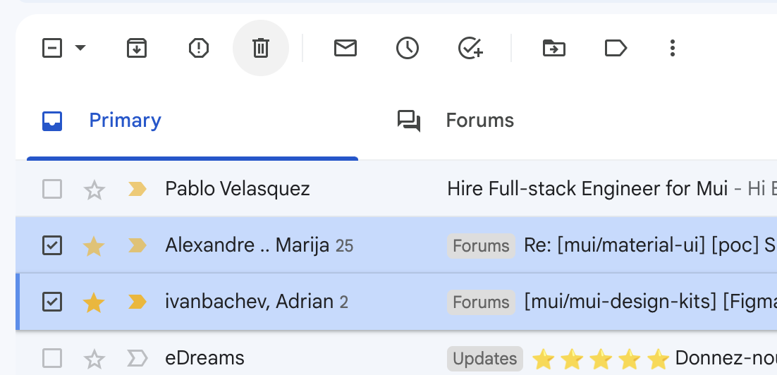 [data grid] Bulk action support · Issue #8280 · mui/mui-x · GitHub