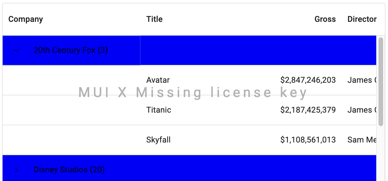 How Can I Apply Custom Styles To The Grouping Row Header In Mui
