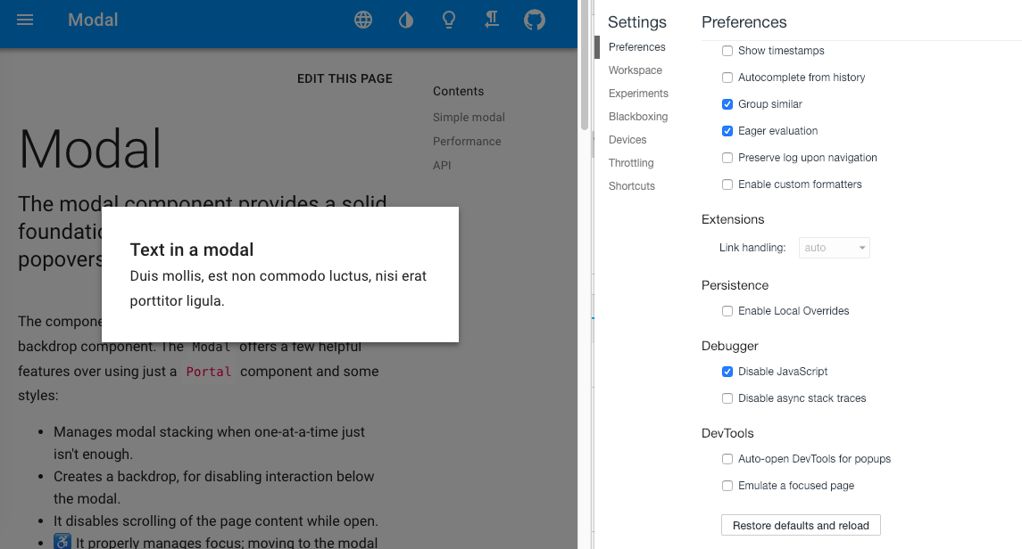 [Modal] Add SSR demo · Issue #14285 · mui/material-ui · GitHub