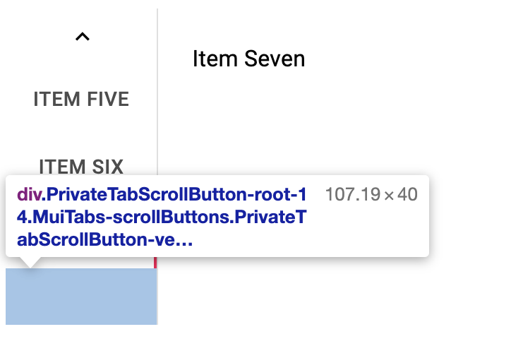 Tabs with scrollButtons="on" in vertical orientation does not always show scrollbuttons · Issue ...