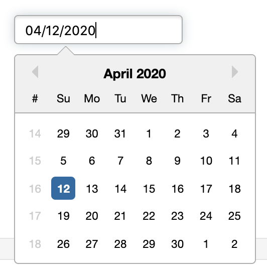 [DatePicker] Display week numbers · Issue #4606 · mui/mui-x · GitHub