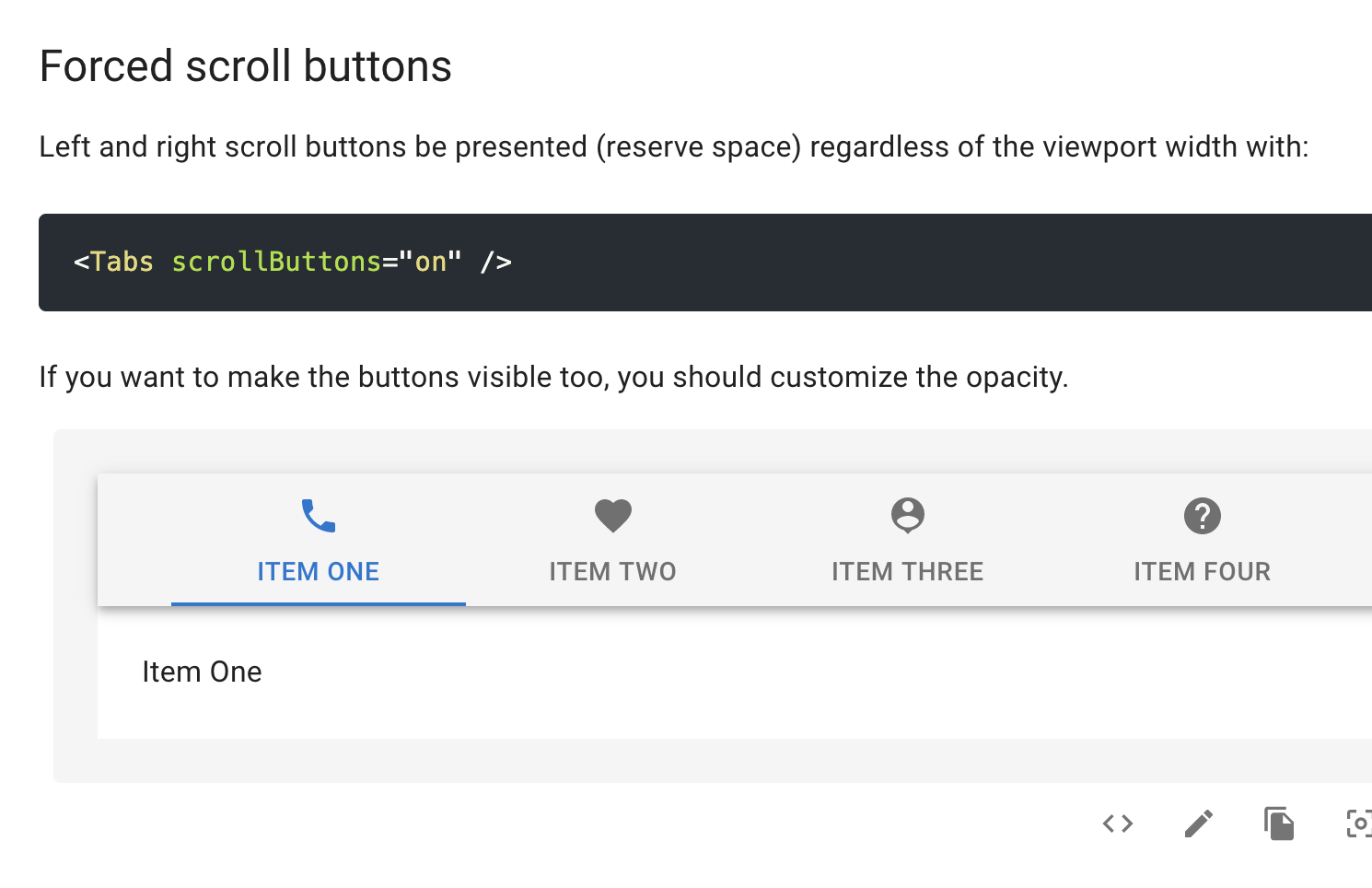Tabs Forced Scroll Buttons Dont Work · Issue 22181 · Muimaterial Ui · Github