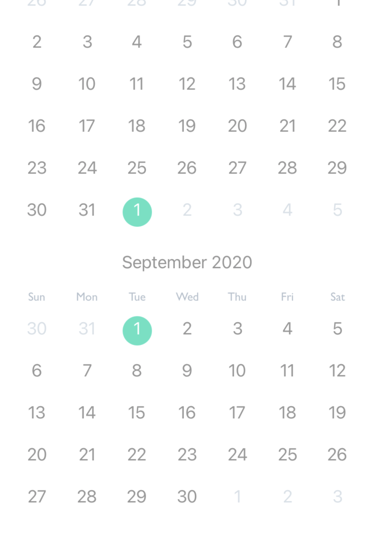 Agenda selected day issue · Issue #1293 · wix/react-native-calendars · GitHub