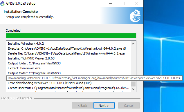 Installer seems to have wrong url for virt-viewer on 3.0.0 alpha 3 · Issue #3435 · GNS3/gns3-gui ...