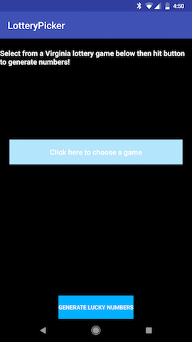 GitHub - noRedLinesPlease/LotteryPicker: updated lottery app