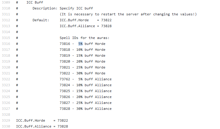 Feature: ICC Buff Choice · Issue #6017 · azerothcore/azerothcore-wotlk · GitHub