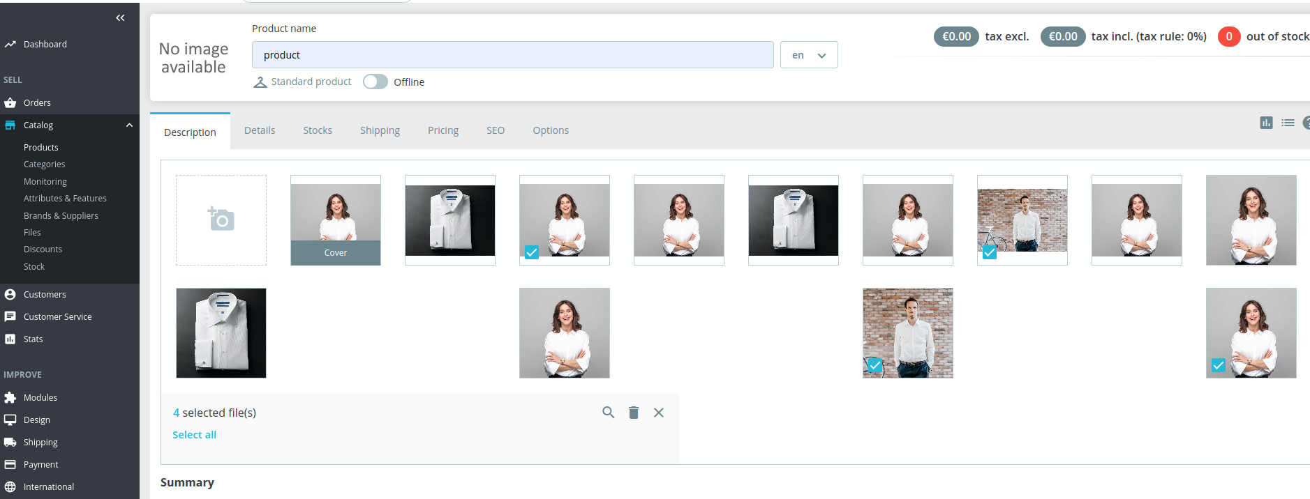 Shifting design for the Images in PPV2 · Issue #30852 · PrestaShop ...