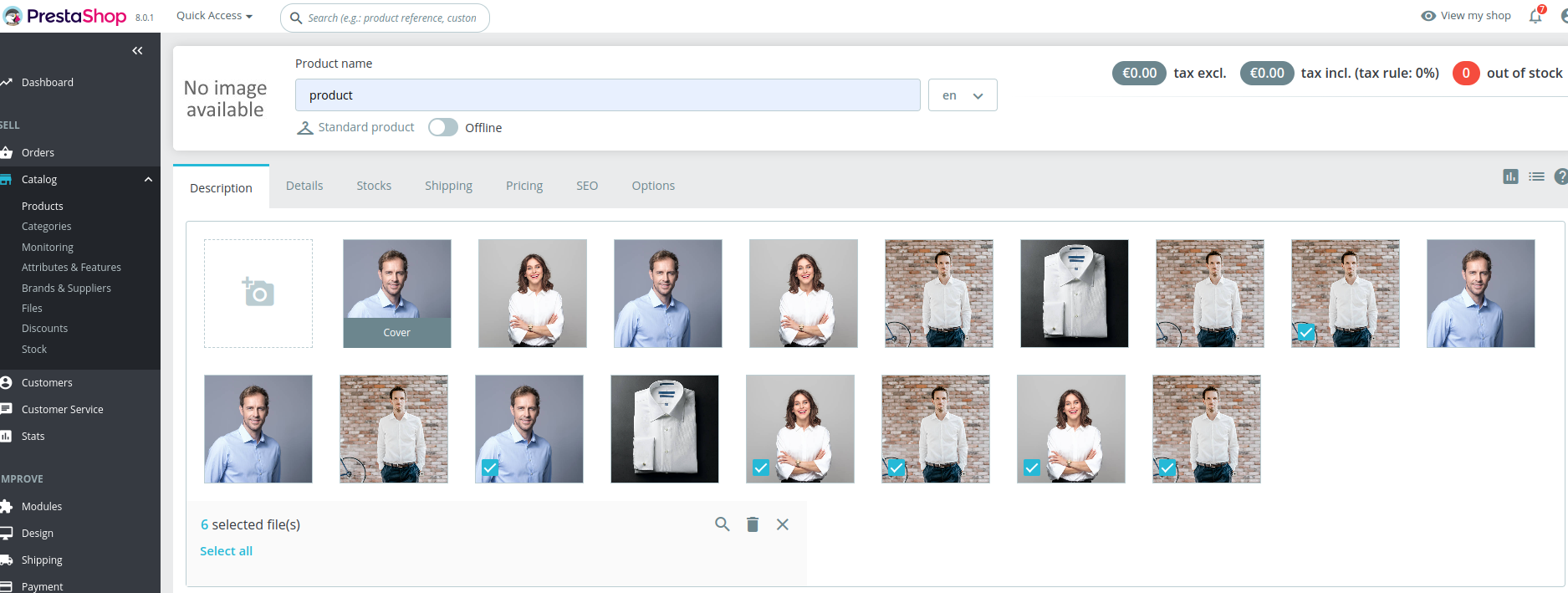 Shifting design for the Images in PPV2 · Issue #30852 · PrestaShop ...