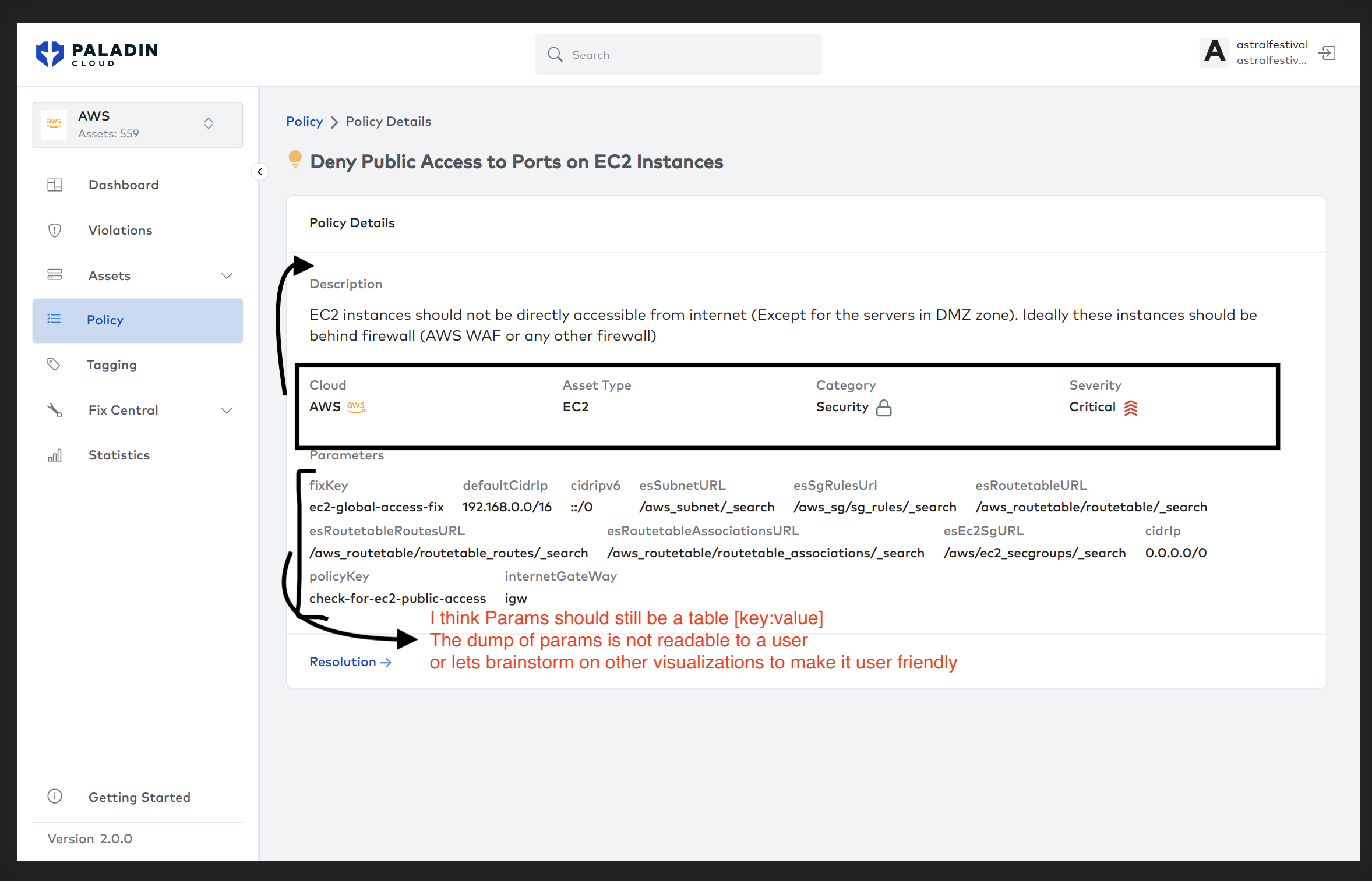 [Enhancement - Policy Details] Update look and feel of the policy details screen · Issue #1018 ...