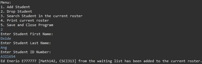 GitHub - edenerio/Student-roster-sorter: My CSCI313 (Data Structure) Final Project