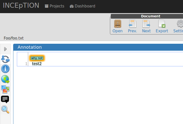 Feeling that the annotation edition is slow · Issue #1197 · inception-project/inception · GitHub