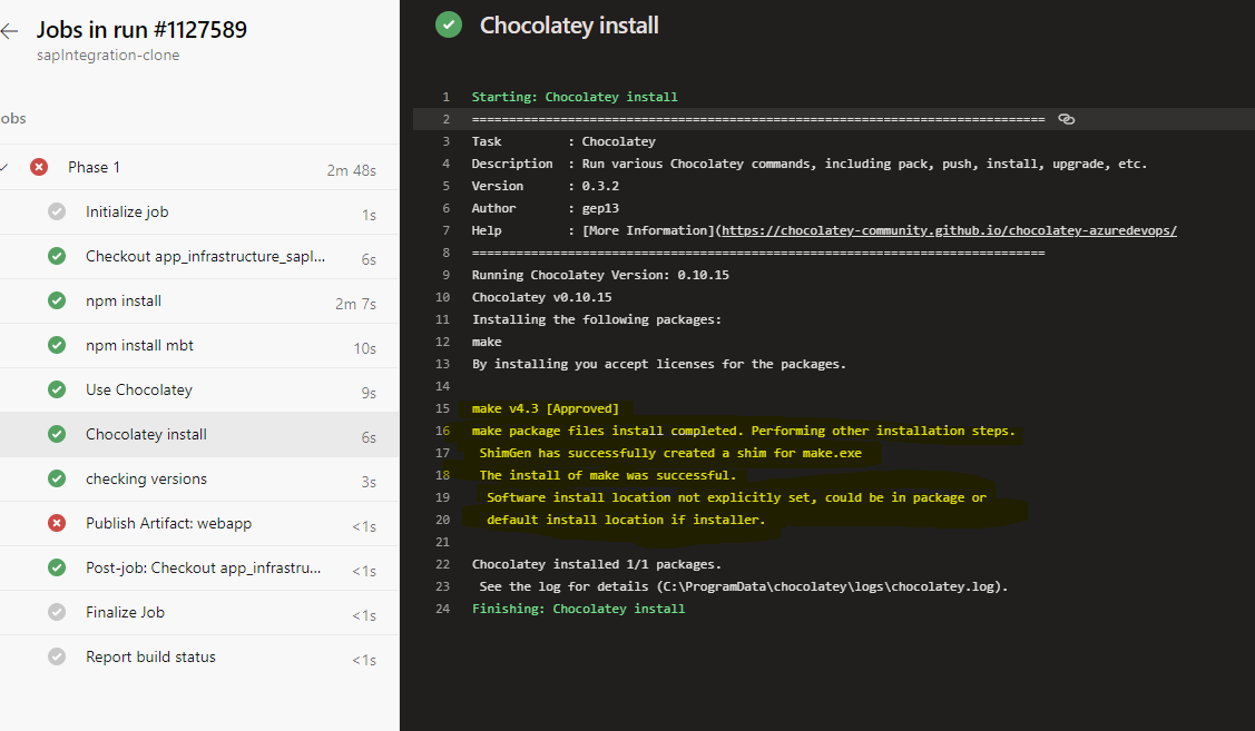 Error Building MTA file inside Azure Devops Build Pipeline · Issue #810 · SAP/cloud-mta-build ...