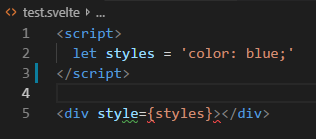 Binding style is treated as script style · Issue #21 · sveltejs/eslint-plugin-svelte3 · GitHub