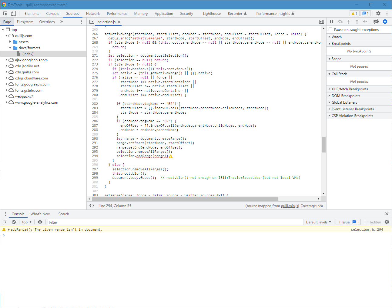 Textbox Gets Cleared Out When Trying To Replace Text That Includes Certain Formatting And