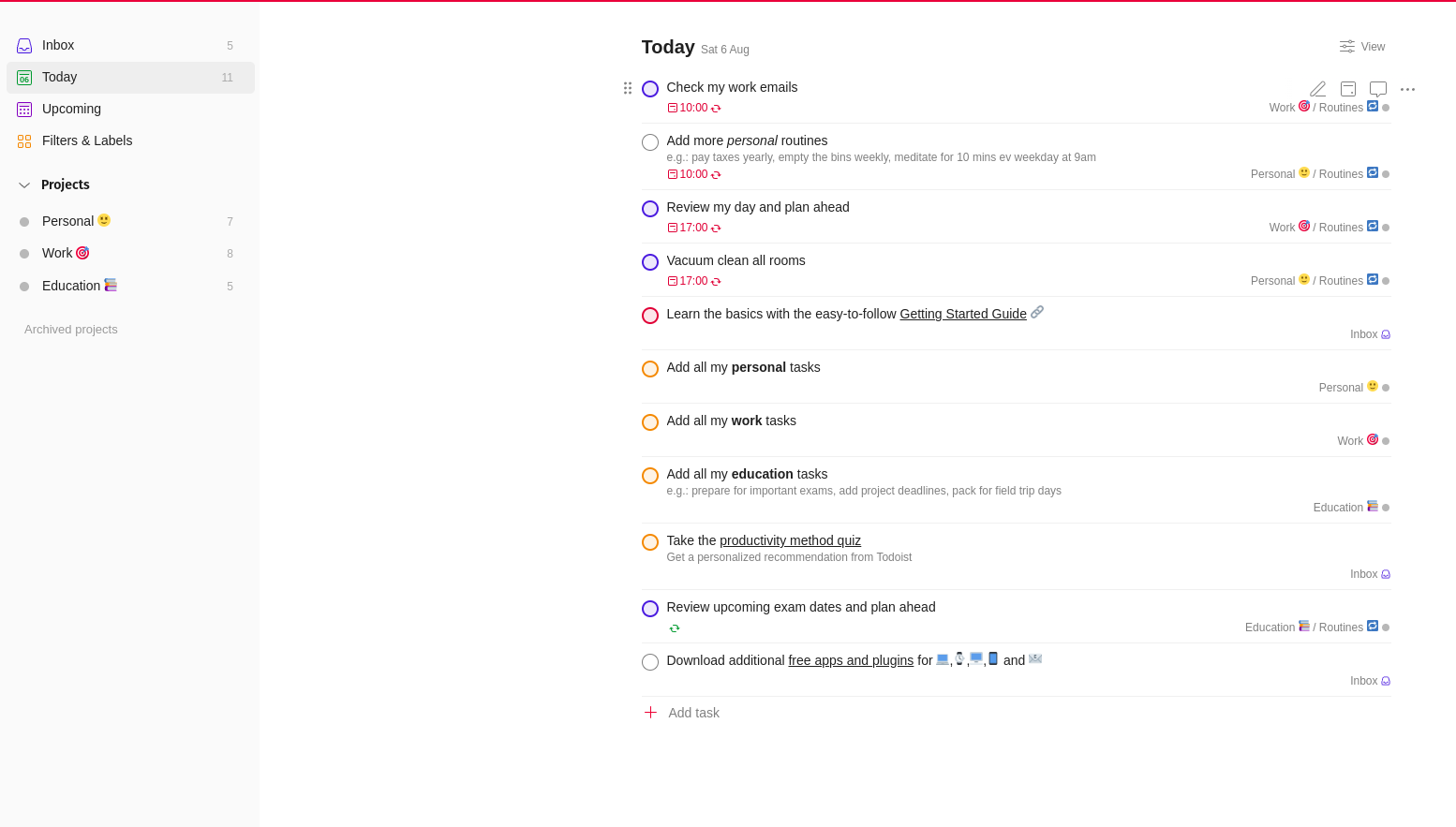 Planner(flatpak) doesn't sync existing Todoist projects and tasks contained within them · Issue ...
