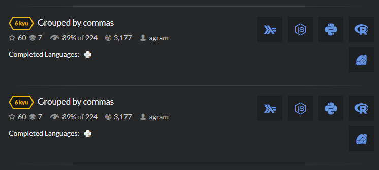 Kata completion was not registered · Issue #1592 · codewars/codewars ...