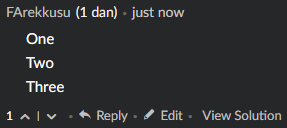 Ordered lists are rendered incorrectly · Issue #2177 · codewars/codewars.com · GitHub