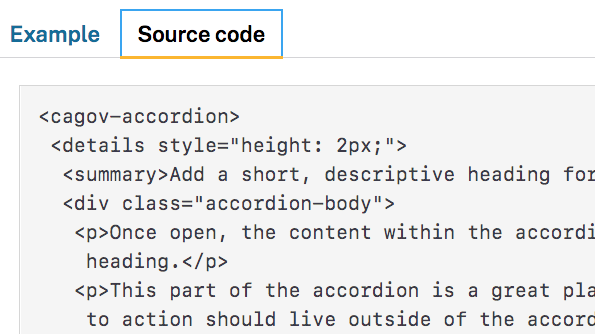 Prevent JavaScript from messing with code samples · Issue #833 · Office-of-Digital-Services ...