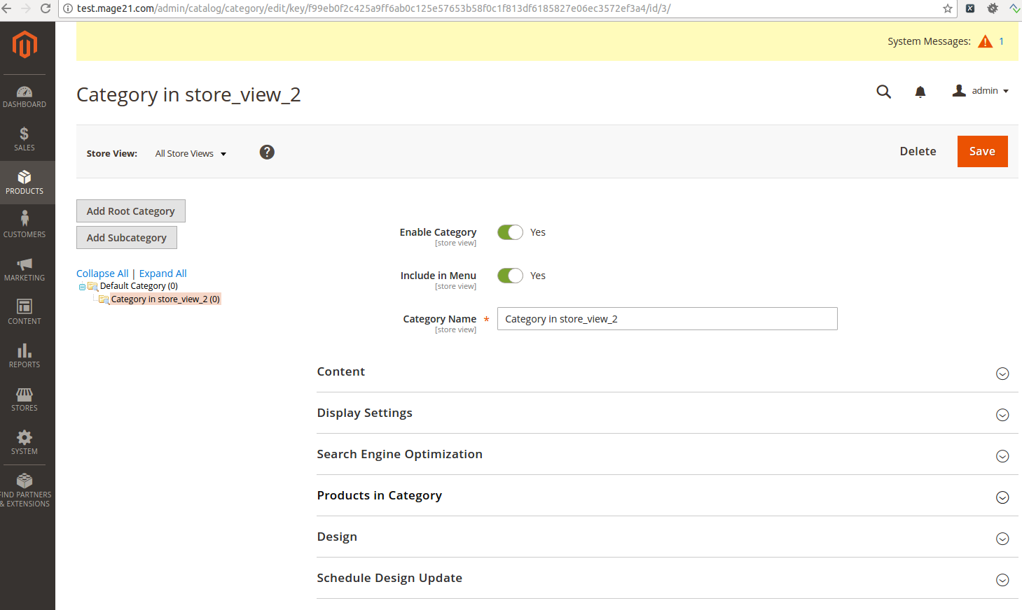 REST unable to create category for specific StoreView · Issue #10984 · magento/magento2 · GitHub