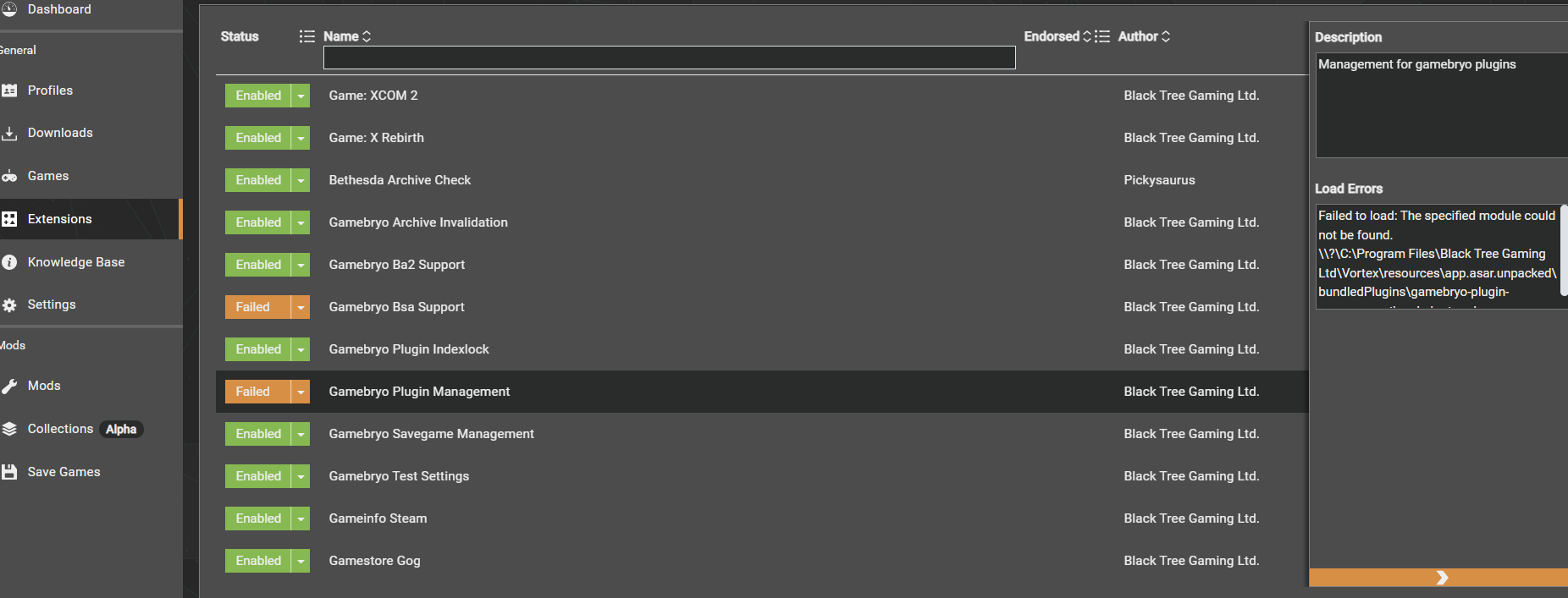 Communicate extensions failing to load more obviously · Issue #11828 ...