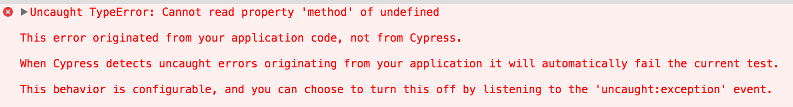 Cypress is stopped and json error is displayed on console · Issue #1756 · cypress-io/cypress ...