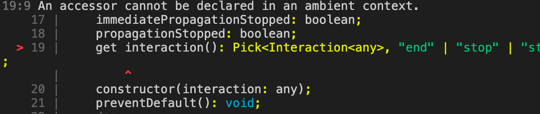 typescript support is broken. 1.7.2, 1.8.0-alpha.6 · Issue #775 · taye ...