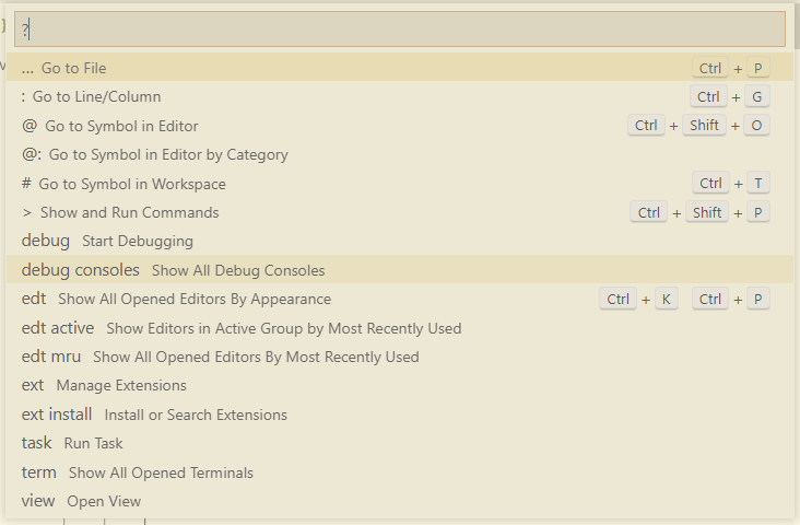 Test Debug Console Access from Quickpick · Issue #153344 · microsoft ...