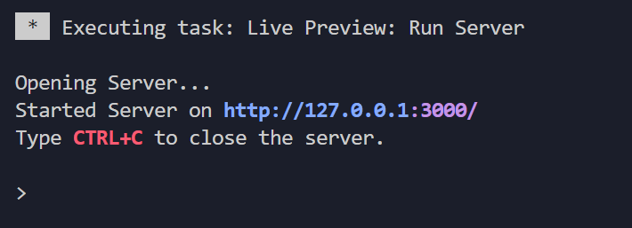 Clicking on the "started" URL in the task terminal doesn't open in default preview · Issue #322 ...