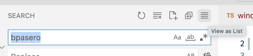 Reposition Search Tree Toggle Button · Issue #161614 · microsoft/vscode ...