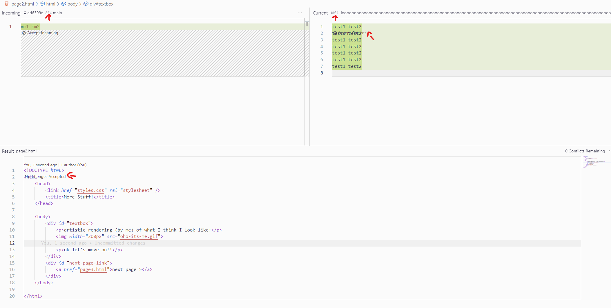 Merge Editor Shows Overlapped Text · Issue 162275 · Microsoftvscode · Github 