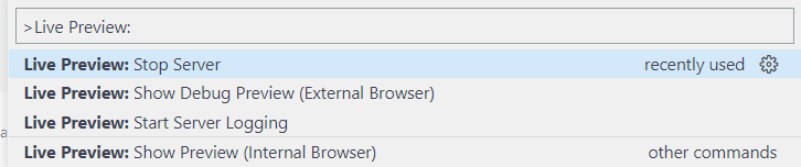 `Open Preview in External Browser` missing when on file focus · Issue #360 · microsoft/vscode ...