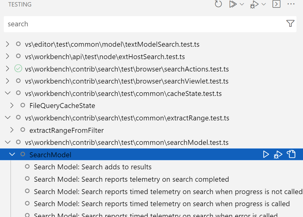 Colors for test explorer looks strange on default light theme · Issue ...