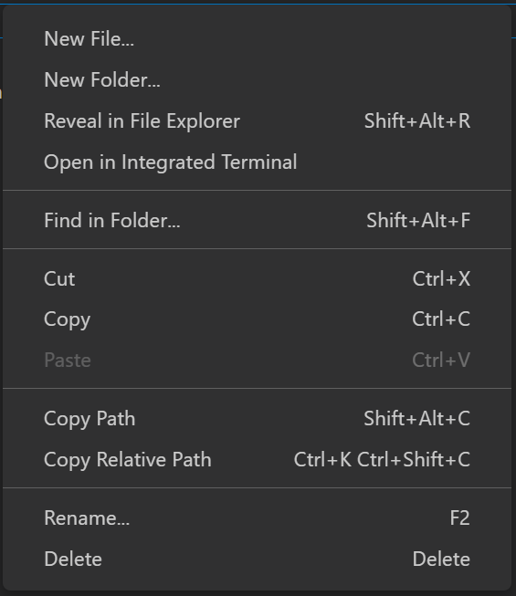 `Find in Folder...` in explorer context menu should be `Find it Folder`? · Issue #163709 ...