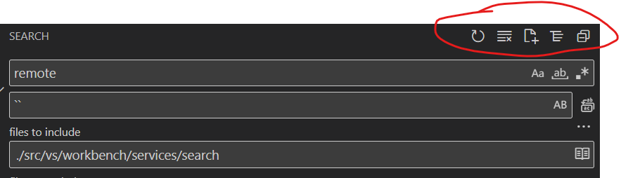 Test: Search Contributions Cleanup · Issue #167450 · microsoft/vscode ...