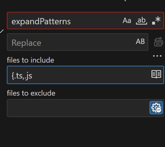 Find in files in non-existent folder highlights wrong input field on error · Issue #67068 ...
