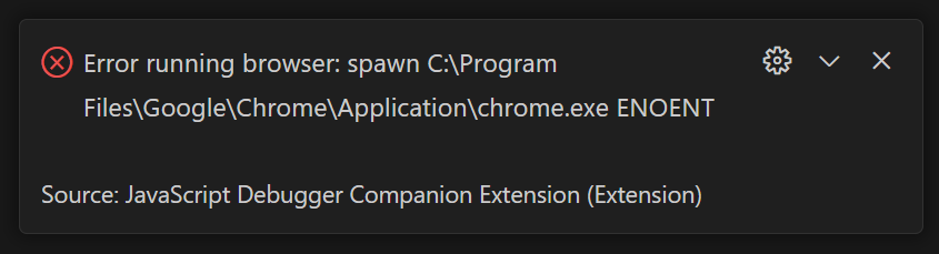 Asking to open in browser that is not installed fails silently · Issue ...