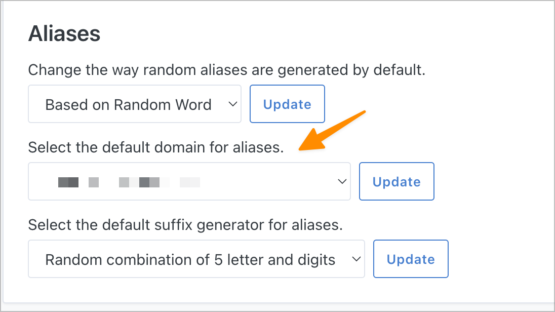 Add possibility to select domain when creating a random alias · simple-login app · Discussion ...