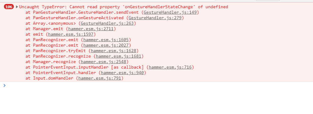 Gesture Handler Null Ref Props On Expo Web · Issue 1433 · Software Mansionreact Native Gesture