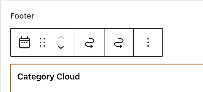 [Widgets Screen] Double "Move to" icons display on all widget areas ...